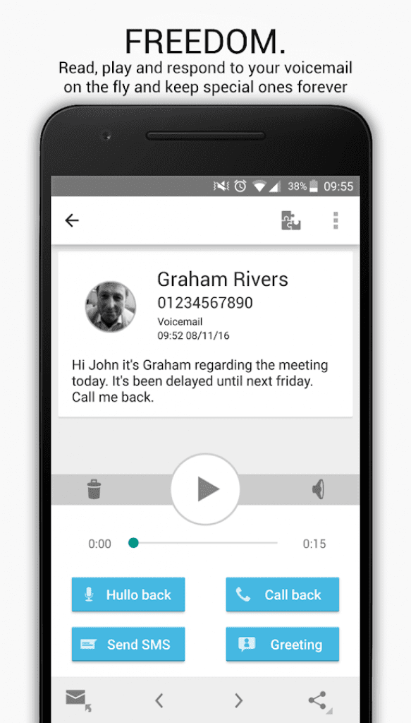 10 Free voicemail apps for Android & iOS | Free apps for Android and iOS