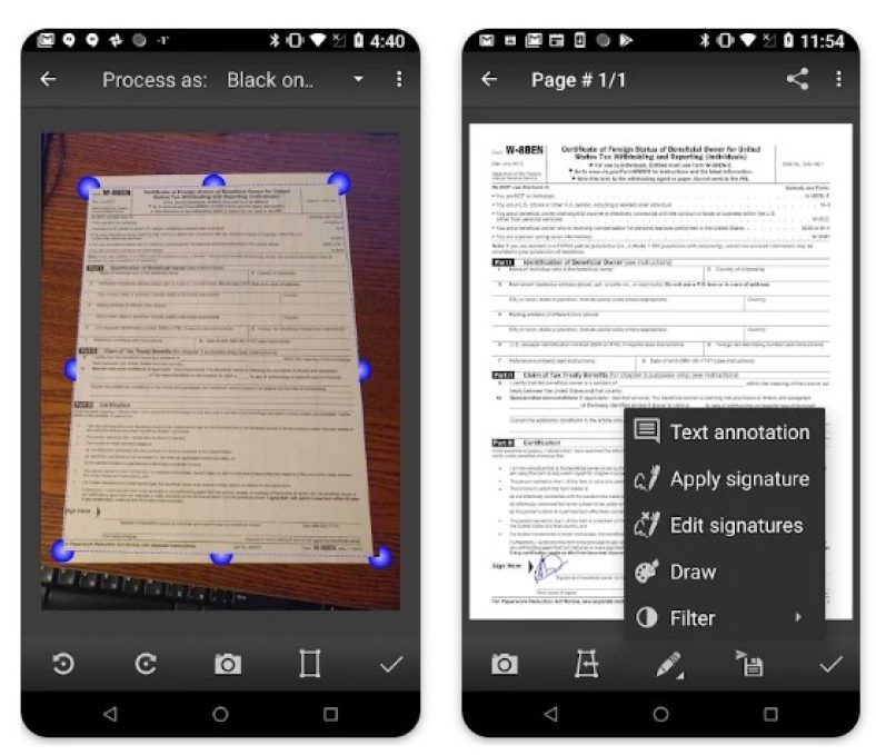 11 Best document scanner apps for Android | Freeappsforme - Free apps ...