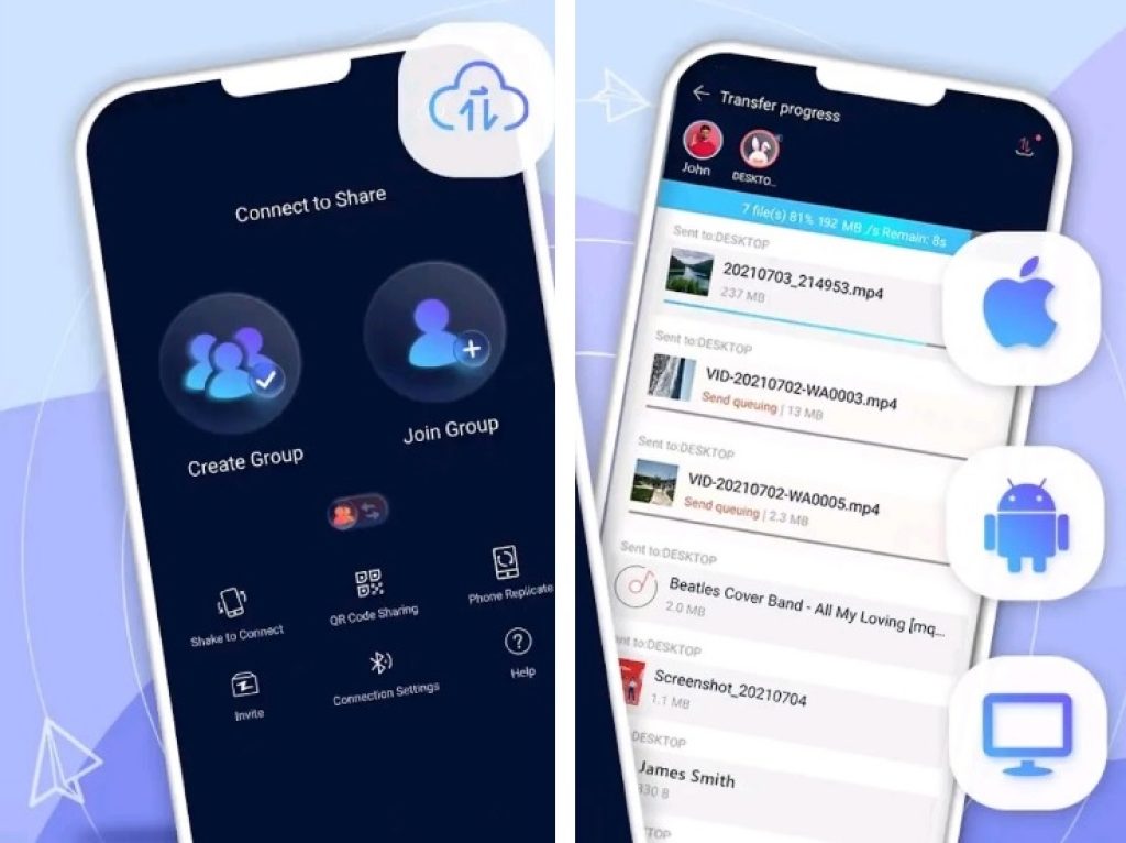 8 Best File Transfer Apps for Android | Freeappsforme - Free apps for ...