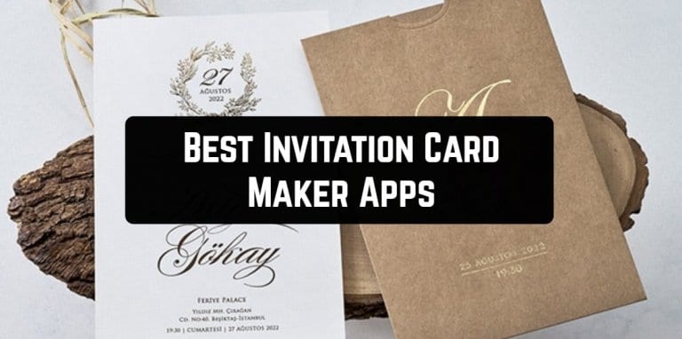 11 Best Invitation Card Maker Apps for Android & iOS | Free apps for ...