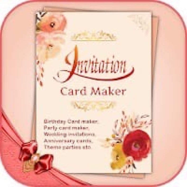 11 Best Invitation Card Maker Apps For Android IOS Free Apps For 