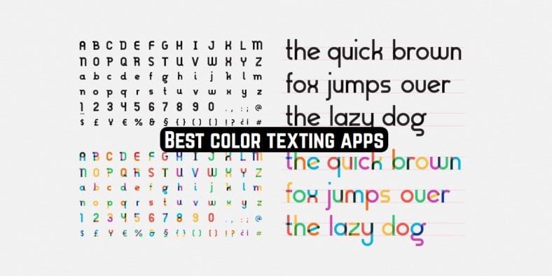 11 Best color texting apps for Android & iOS | Free apps for Android ...