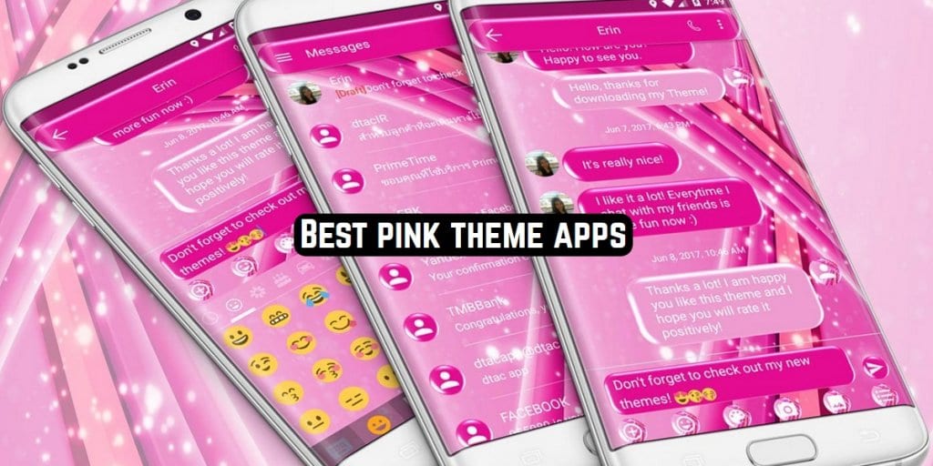 9 Best pink theme apps for Android | Free apps for Android and iOS