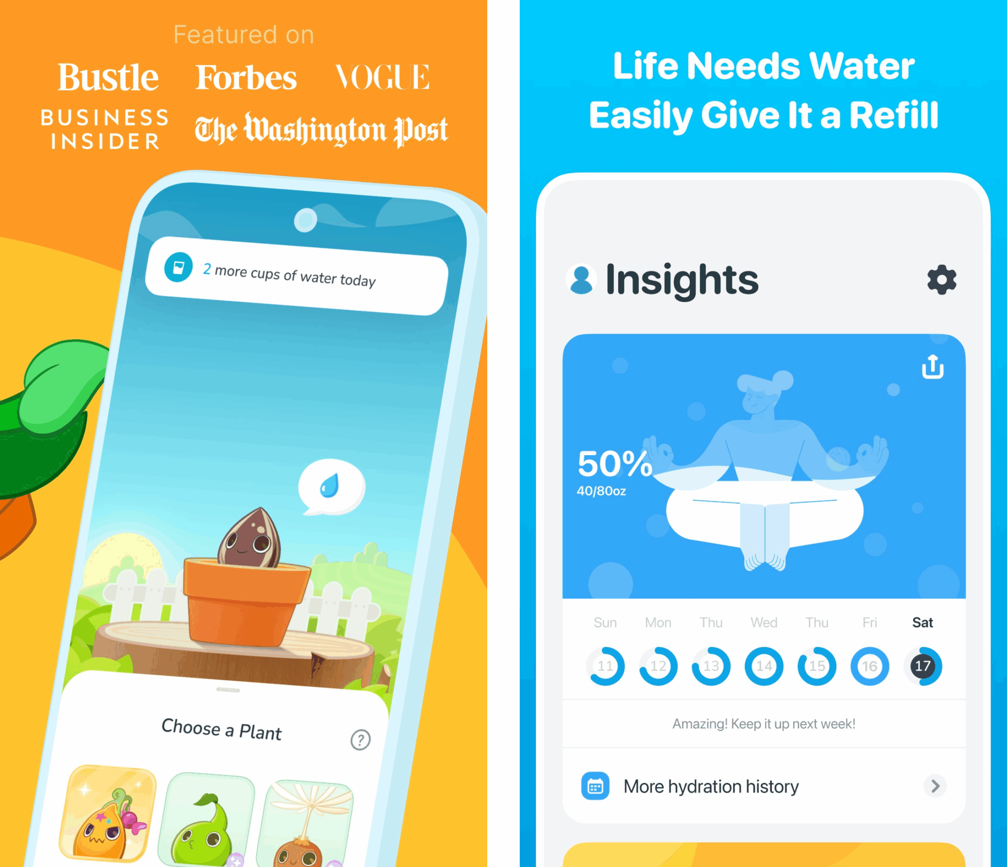 11 Best Drink Water Reminder Apps for Android & iOS| Freeappsforme ...