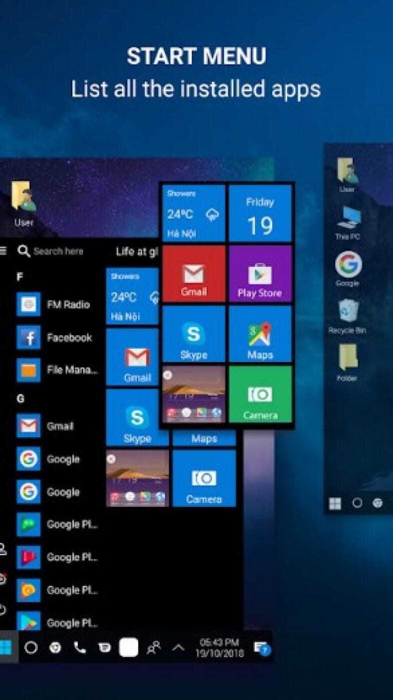 6 Best Microsoft Windows launchers for Android devices | Free apps for ...