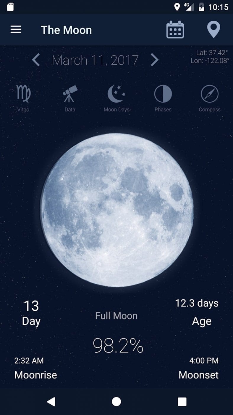 11 Best Moon Phase Calendar Apps for Android & iOS | Freeappsforme ...