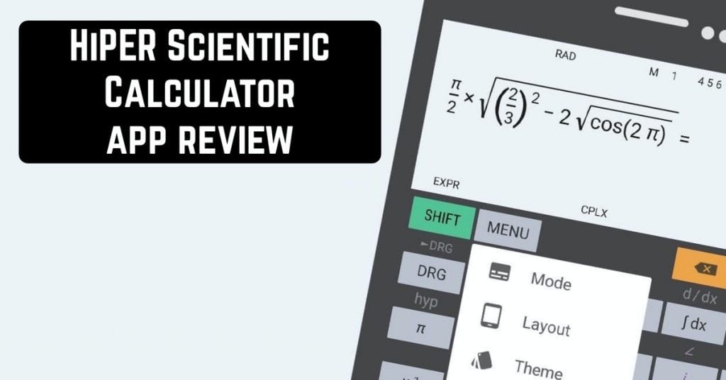 Hiper Scientific Calculator App Review Freeappsforme Free Apps For Android And Ios