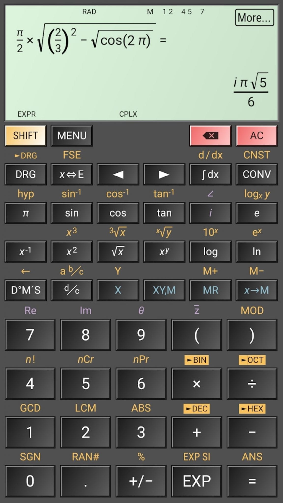 HiPER Scientific Calculator app review | Freeappsforme - Free apps for ...