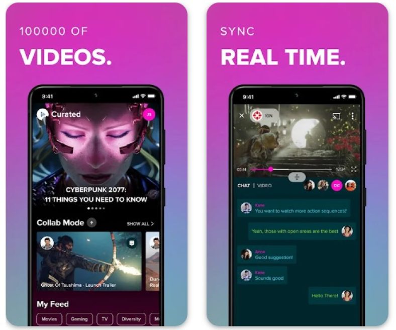 14 Free Apps to Watch Videos with Online Friends | Freeappsforme - Free ...