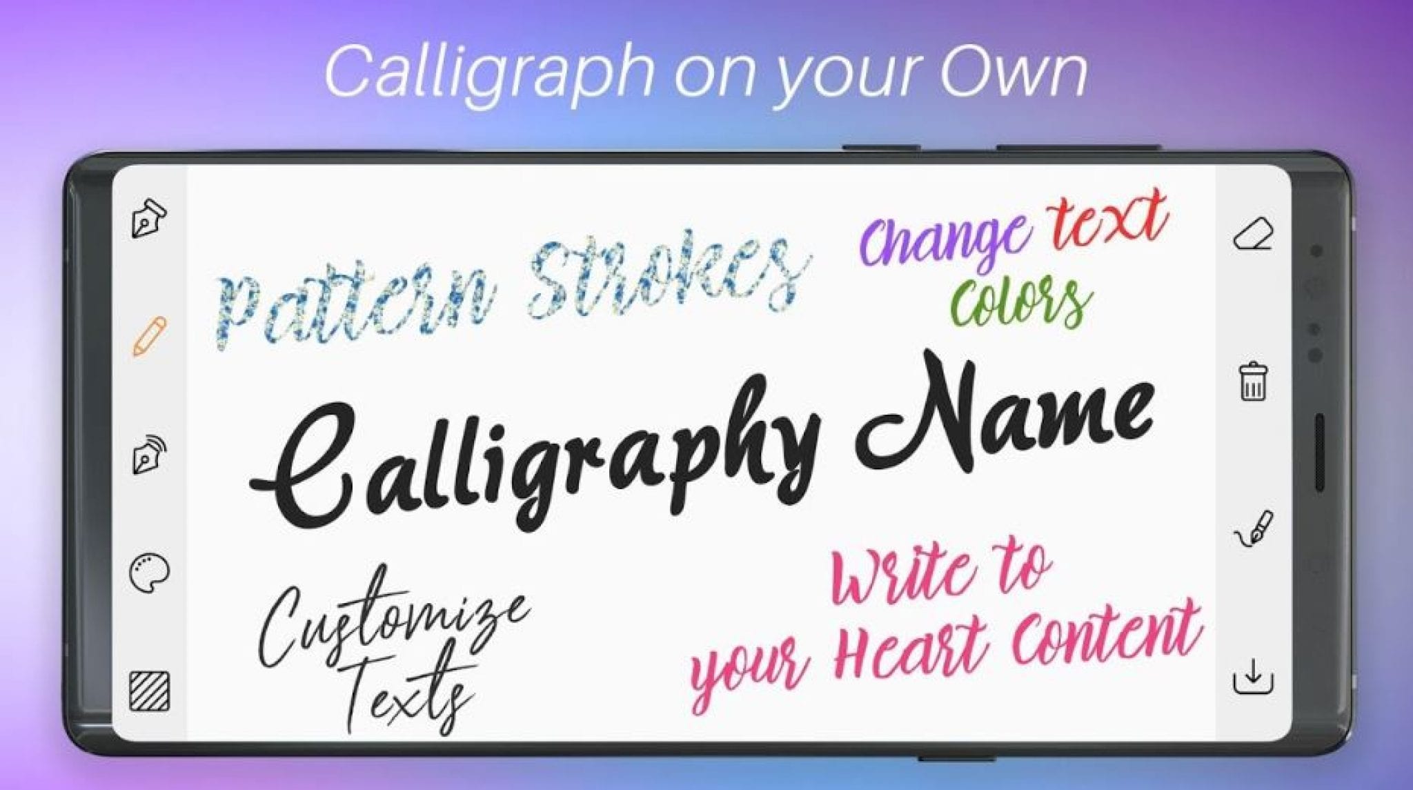 8 Modern calligraphy generator apps for Android & iOS | Freeappsforme ...