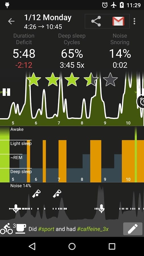 Sleep as Android app review | Freeappsforme - Free apps for Android and iOS