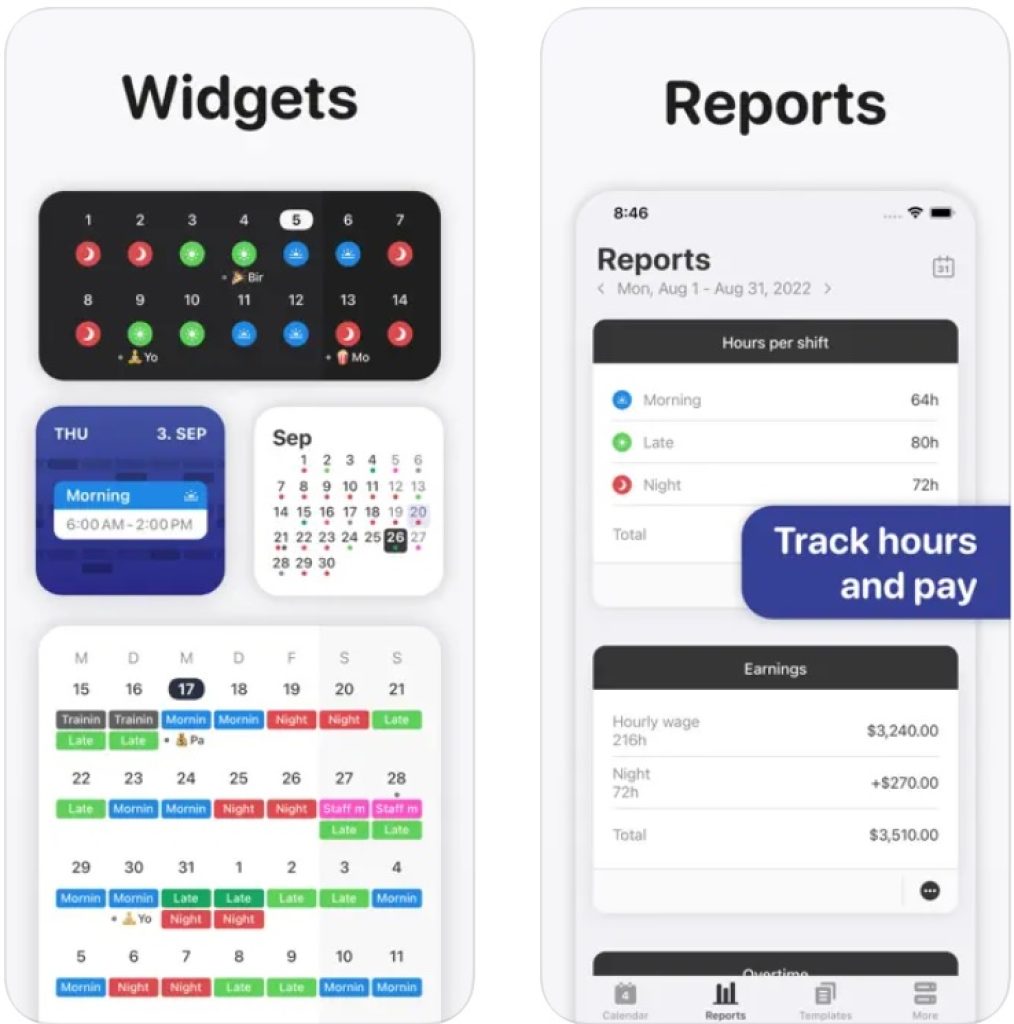 11 Free Shift Work Calendar Apps for Android & iOS | Freeappsforme ...