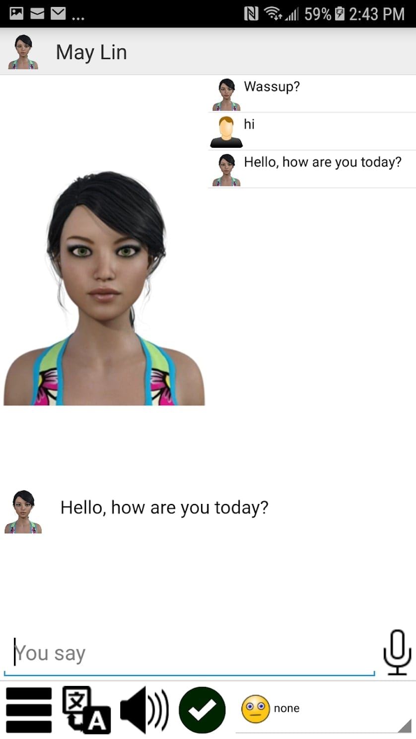 My Virtual Girlfriend May Lin app review | Freeappsforme - Free apps for Android and iOS