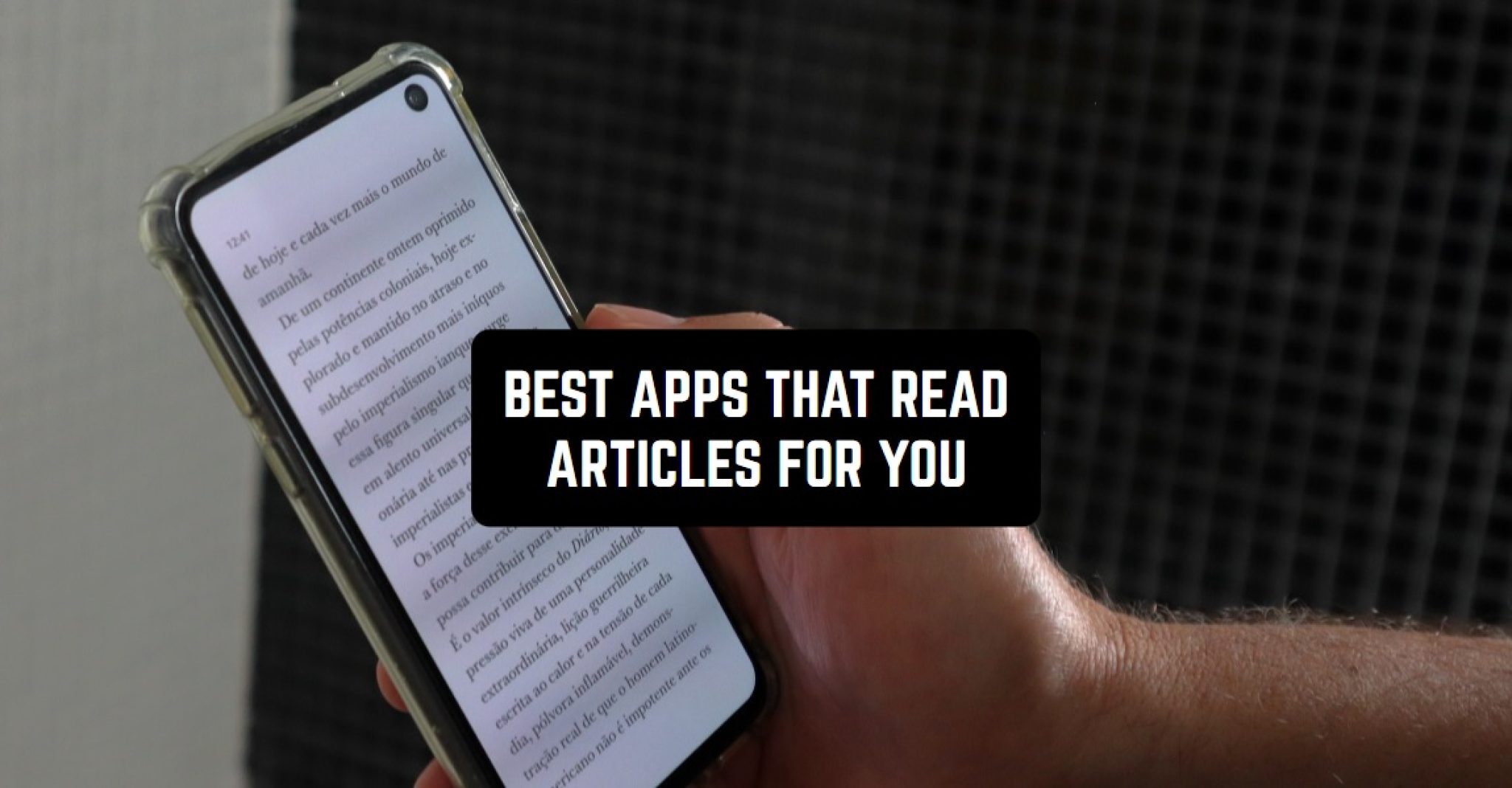 11 Best Apps that Read Articles for You (Android & iOS) | Freeappsforme ...