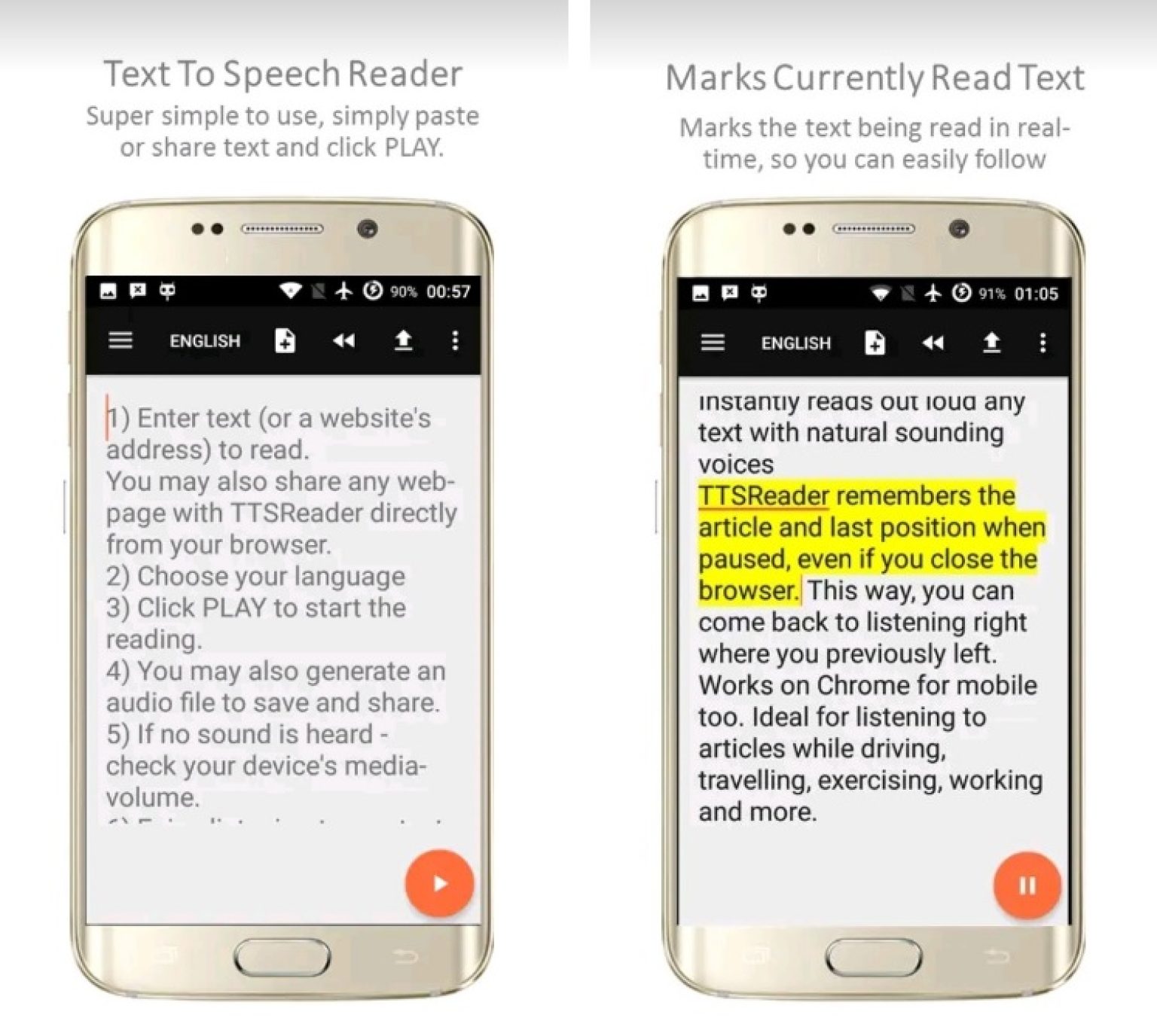 11 Best Apps that Read Articles for You (Android & iOS) | Freeappsforme ...
