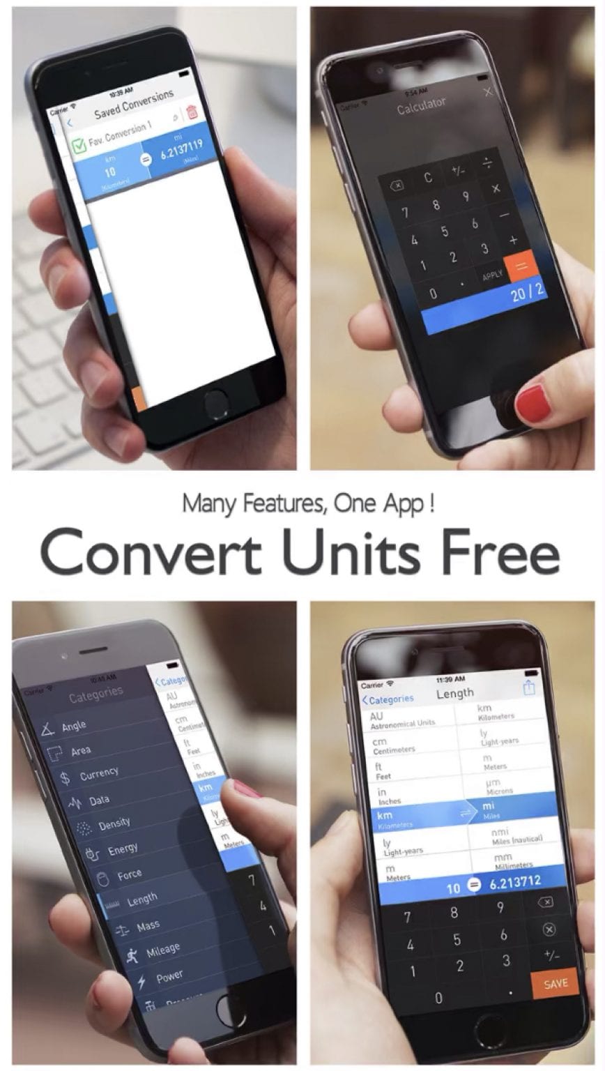 11 Best Unit Converter Apps for Android & iOS | Free apps for Android ...
