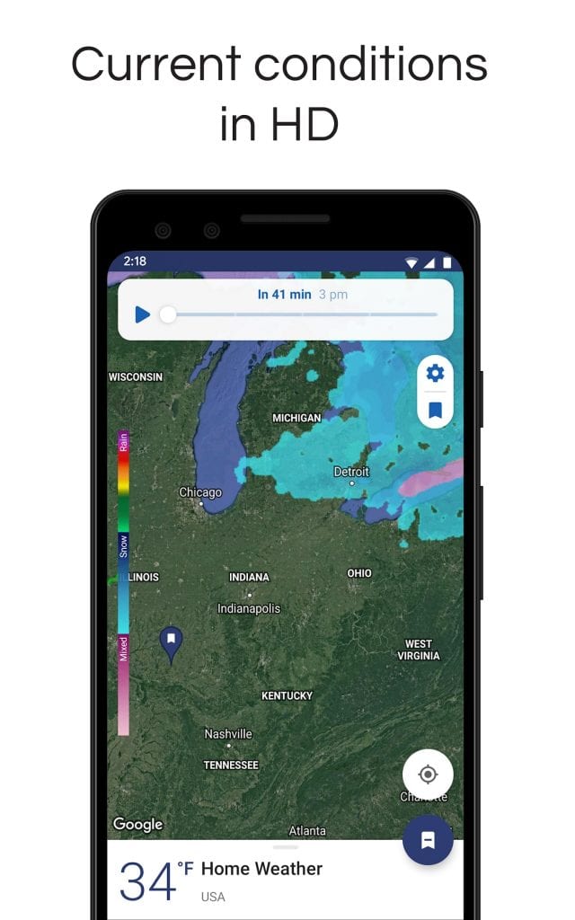 NOAA Weather Radar Live & Alerts | Freeappsforme - Free apps for Android and iOS