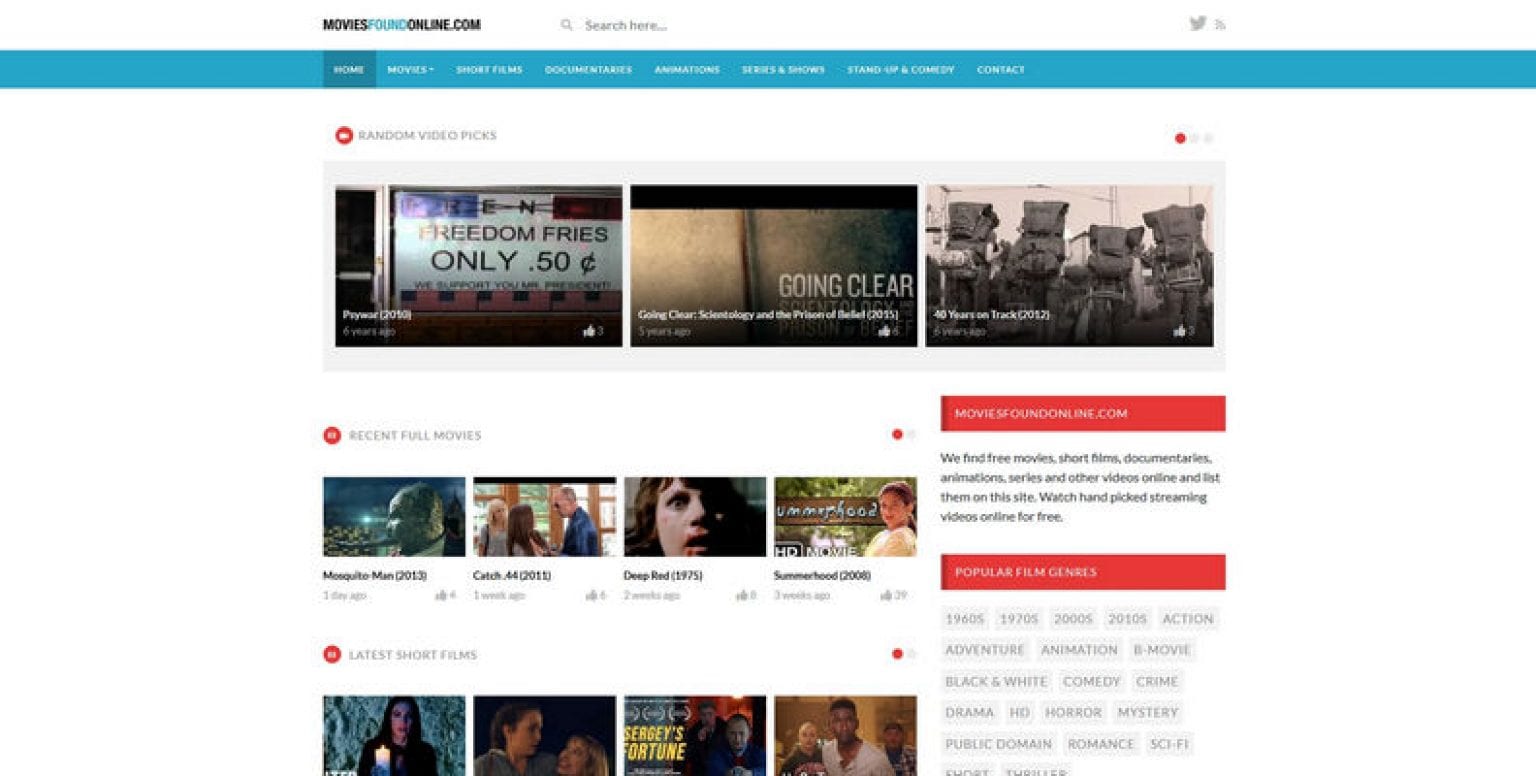 15 Free Websites to Stream Movies Online Without Signing Up ...