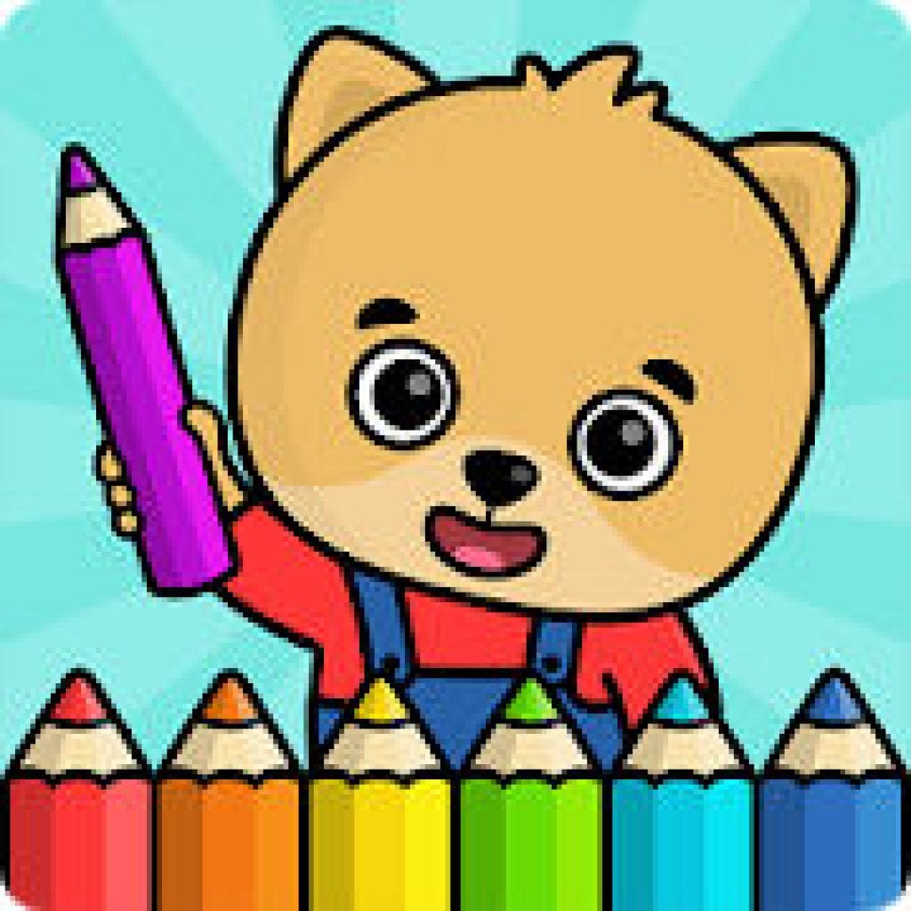 Coloring book for kids by Bimi Boo Kids | Free apps for Android and iOS Coloring book for kids by Bimi Boo Kids | Free apps for Android and iOS