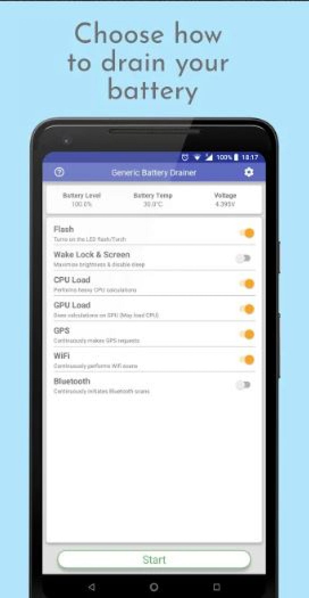 5 Best Battery Drainer Apps for Android | Free apps for Android and iOS
