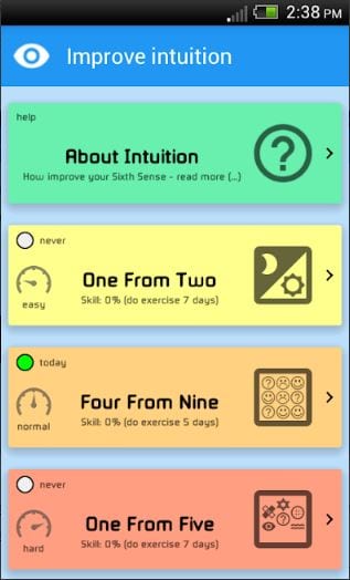 7 Best Intuition Test Apps for Android & iOS | Free apps for Android ...