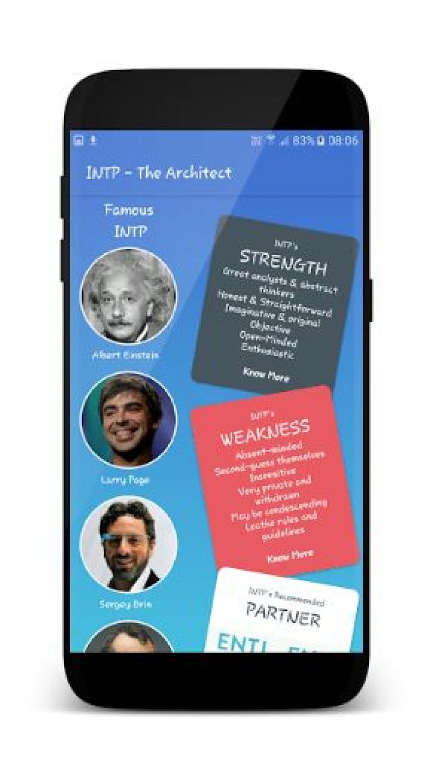 8 Best Personality Test Apps for Android & iOS | Free apps for Android ...