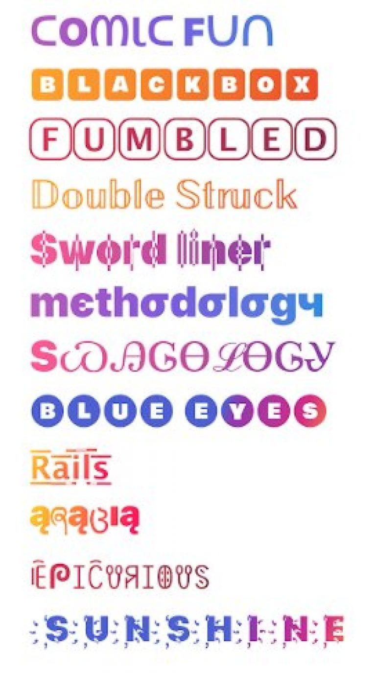 11 Free Fonts for Instagram Apps (Android & iOS) | Free apps for ...