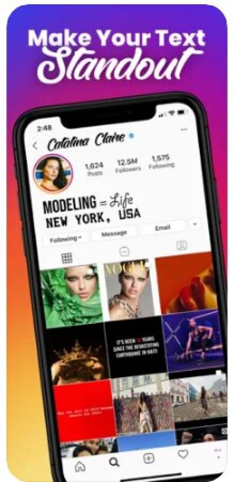 11 Free Fonts for Instagram Apps (Android & iOS) | Free apps for ...