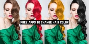 11 Free Apps to Change Hair Color on Android & iOS | Free apps for ...