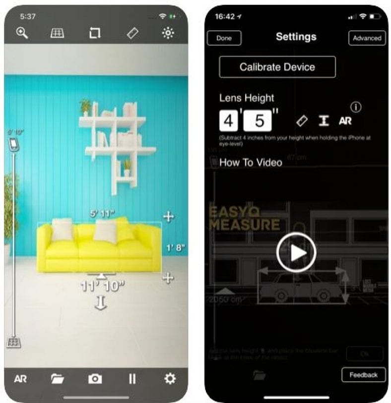 EasyMeasure – Camera Distance Measurement App Review | Freeappsforme - Free apps for Android and iOS