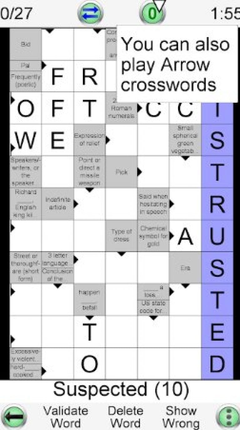 15 Free Crossword Apps for Android & iOS 2021 | Free apps for Android ...