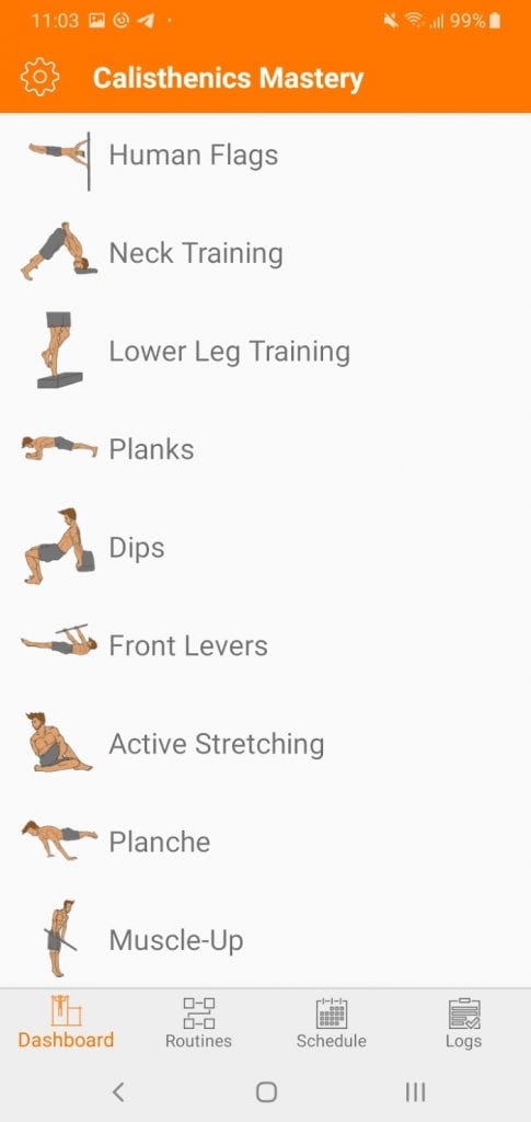 11 Best Calisthenics Apps for Android & iOS | Free apps for Android and iOS