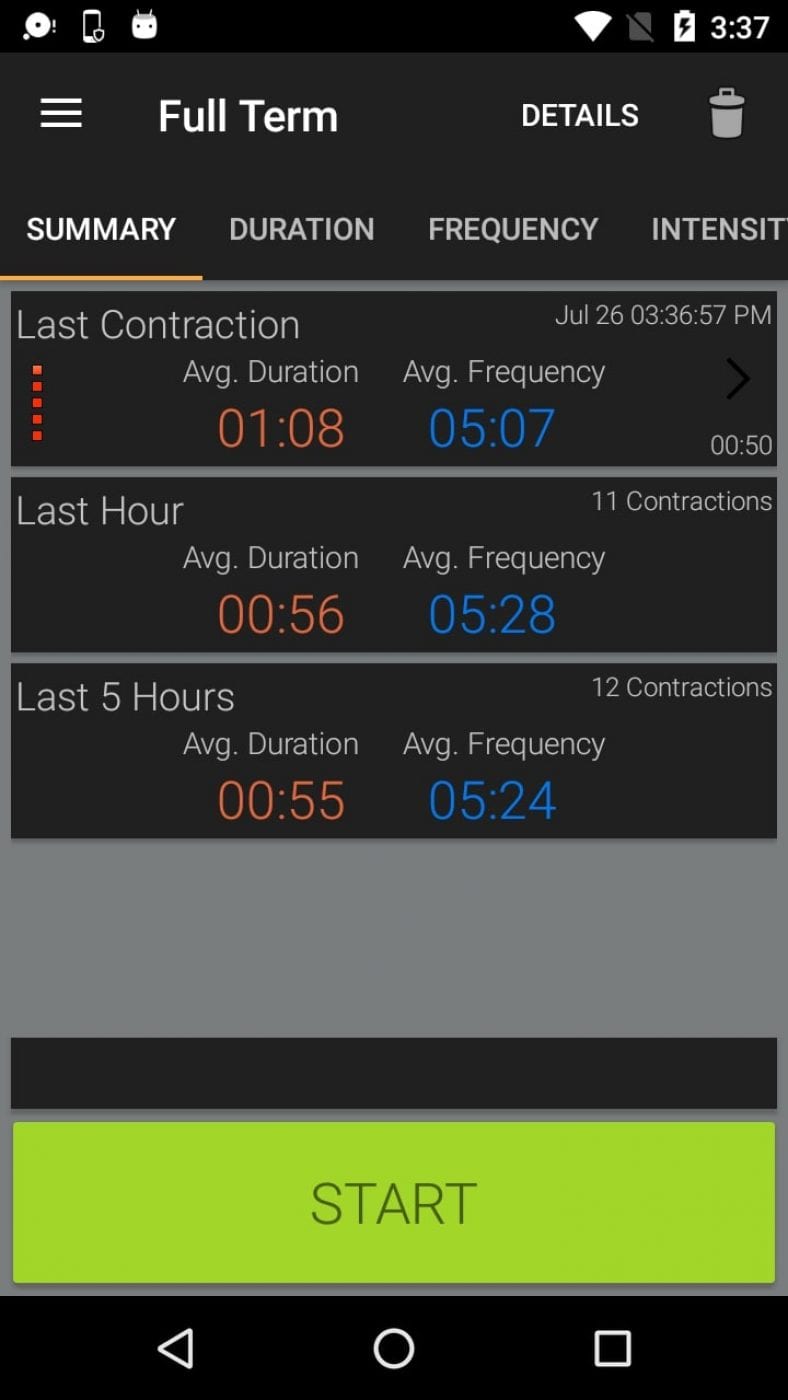 10 Best Contractions Timer Apps for Android & iOS | Freeappsforme ...