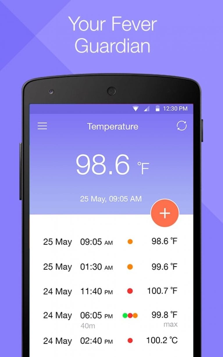 11 Free Apps to Measure Body Temperature (Android & iOS) | Free apps ...