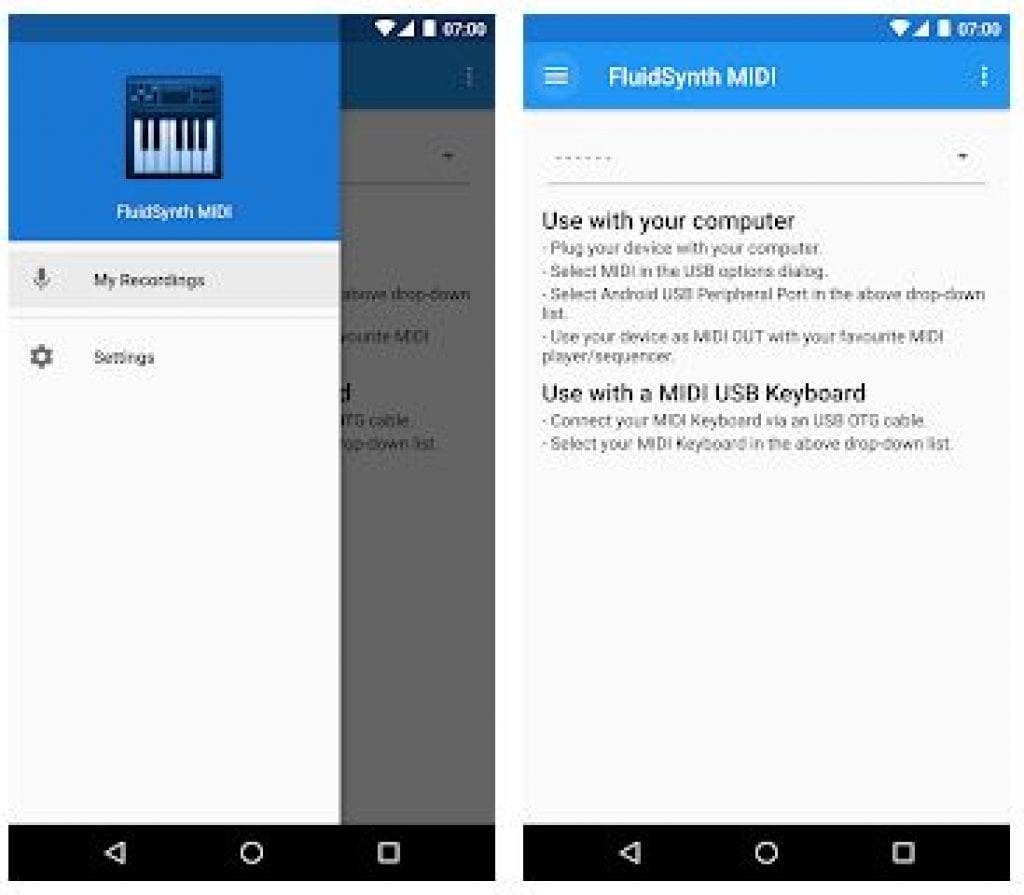 FluidSynth MIDI Synthesizer App Review | Freeappsforme - Free apps for ...