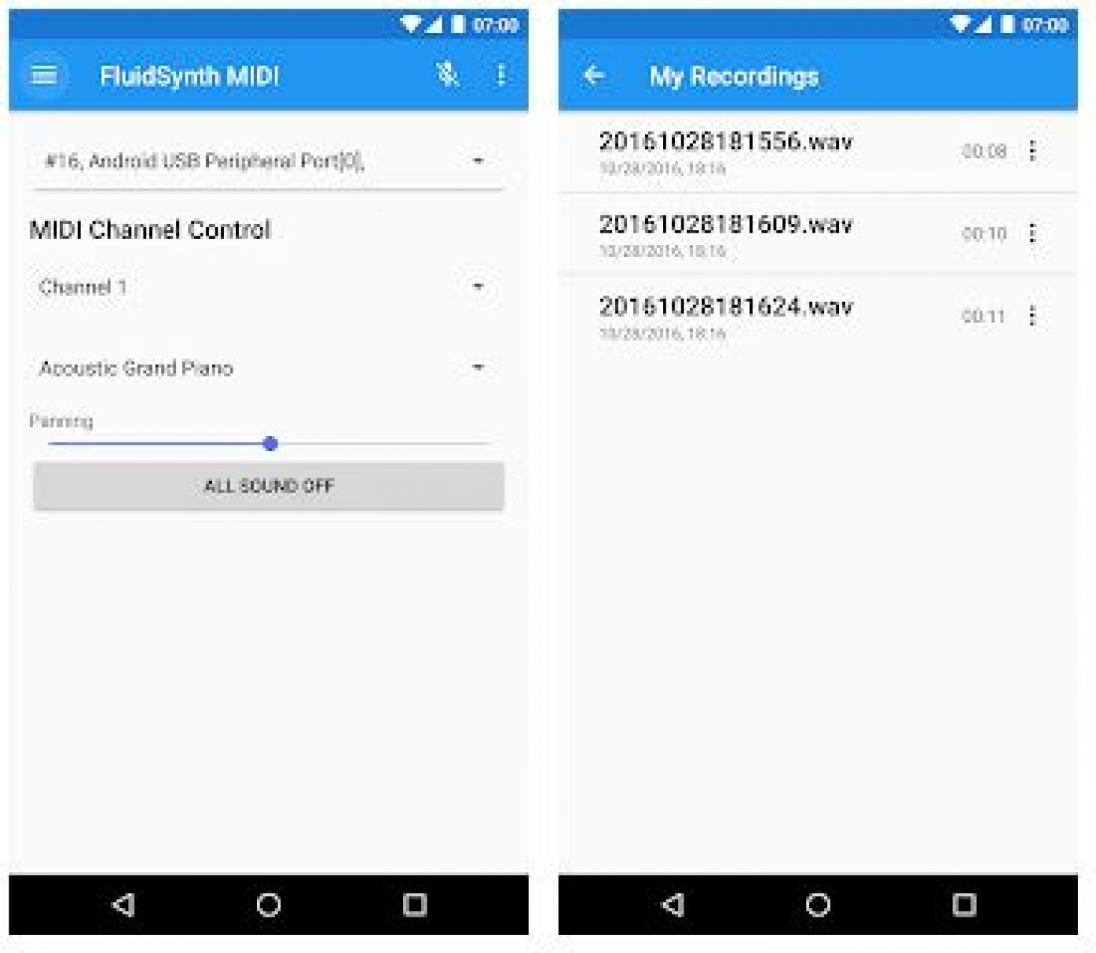FluidSynth MIDI Synthesizer App Review | Freeappsforme - Free apps for Android and iOS