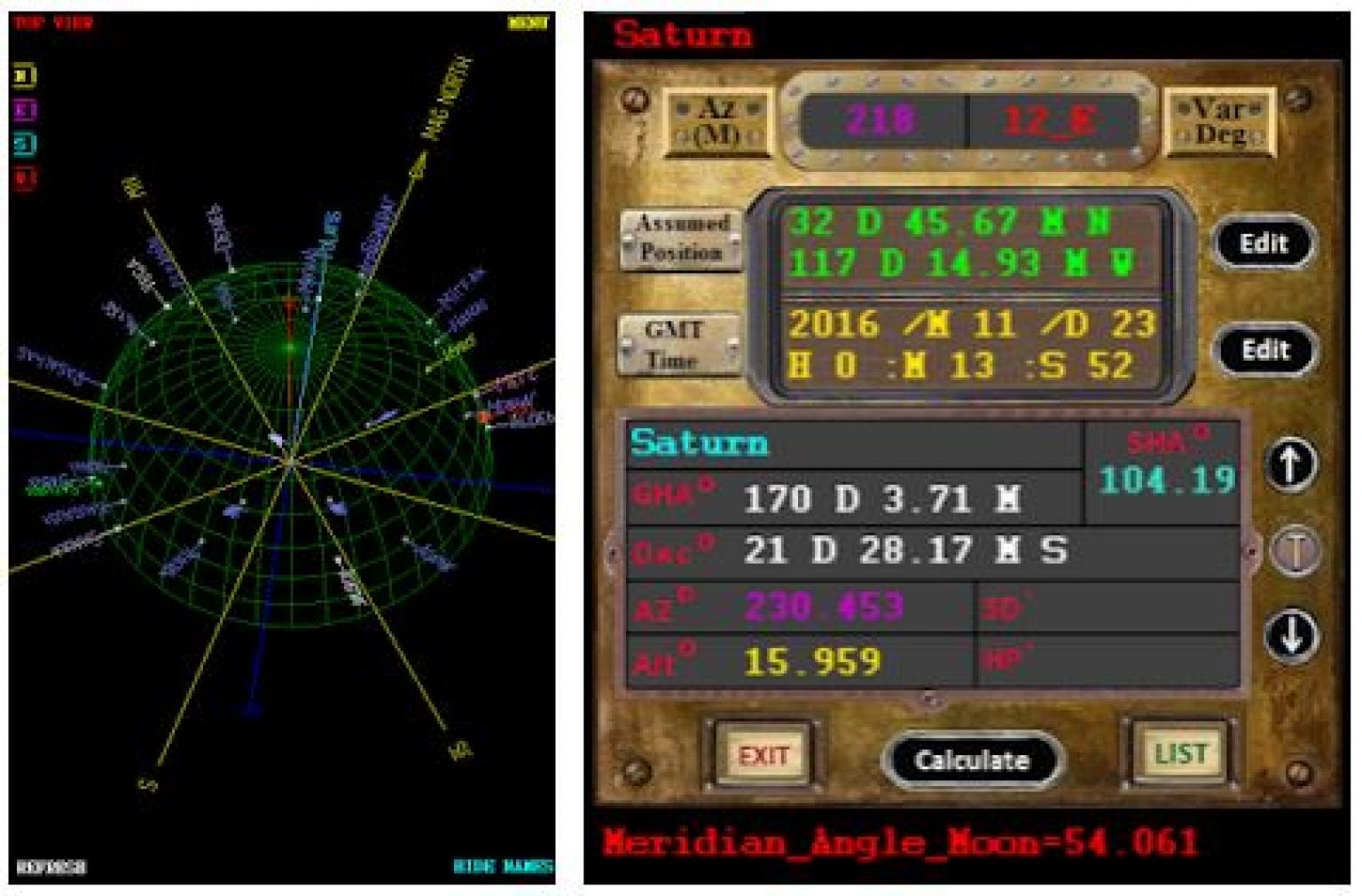 NavPak Celestial Navigator App Review | Freeappsforme - Free apps for ...