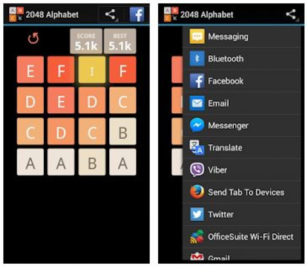 2048 Alphabet App Review | Freeappsforme - Free apps for Android and iOS