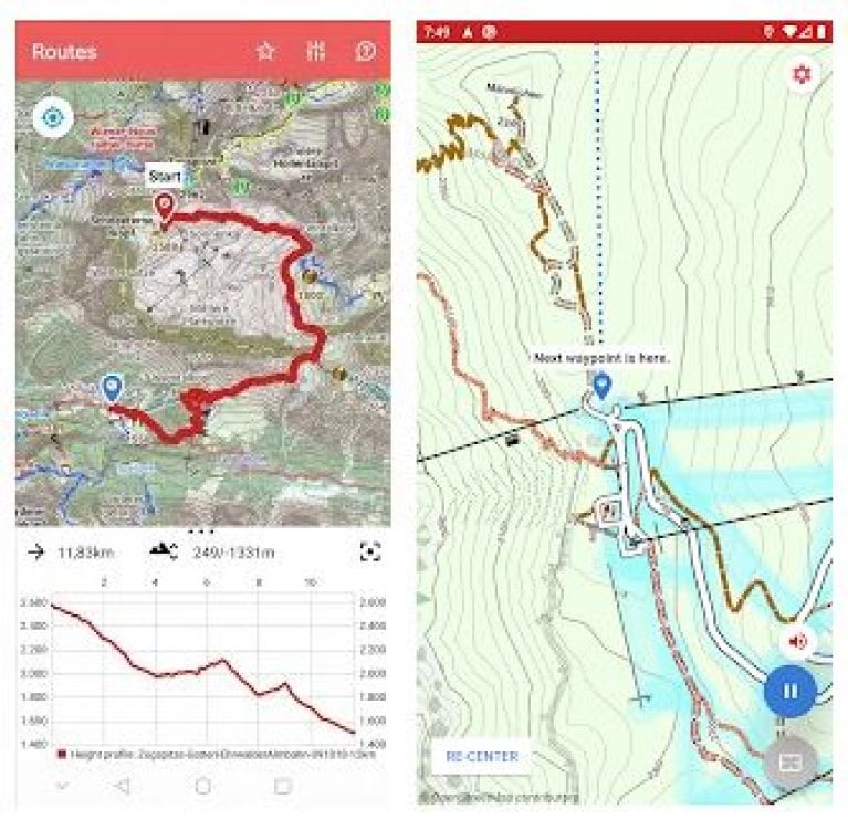 Routes – GPX KML Navigation & GPS Tracker App Review | Freeappsforme ...