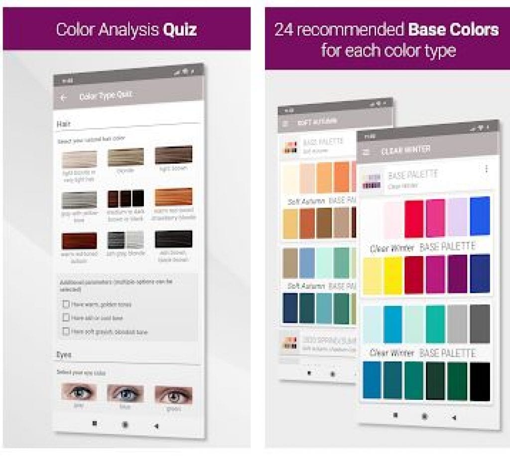 Show My Colors – Seasonal Color Palettes App Review | Freeappsforme ...