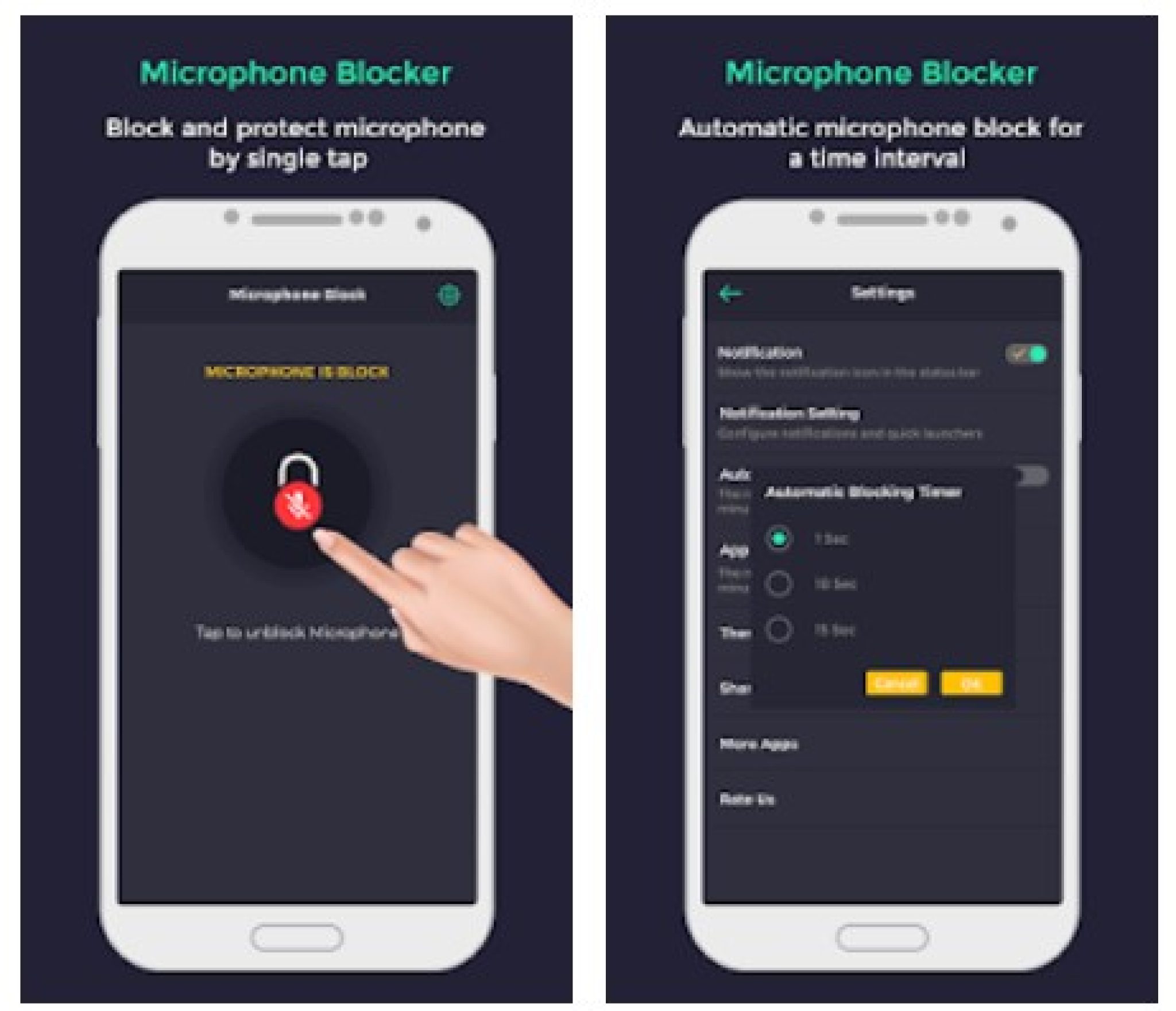 9 Free Microphone Blocker Apps for Android & iOS | Free apps for ...