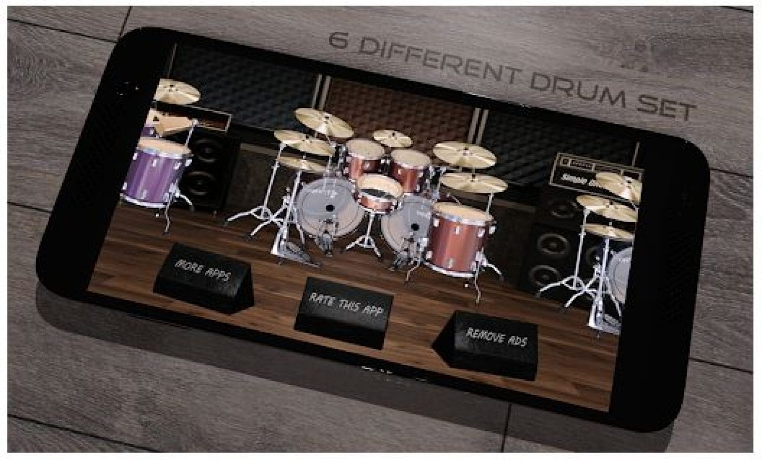 Simple Drums Rock App Review | Freeappsforme - Free apps for Android ...