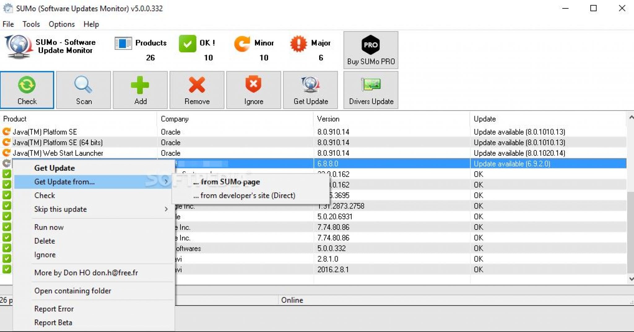SUMo Software Update Monitor Review | Freeappsforme - Free apps for ...