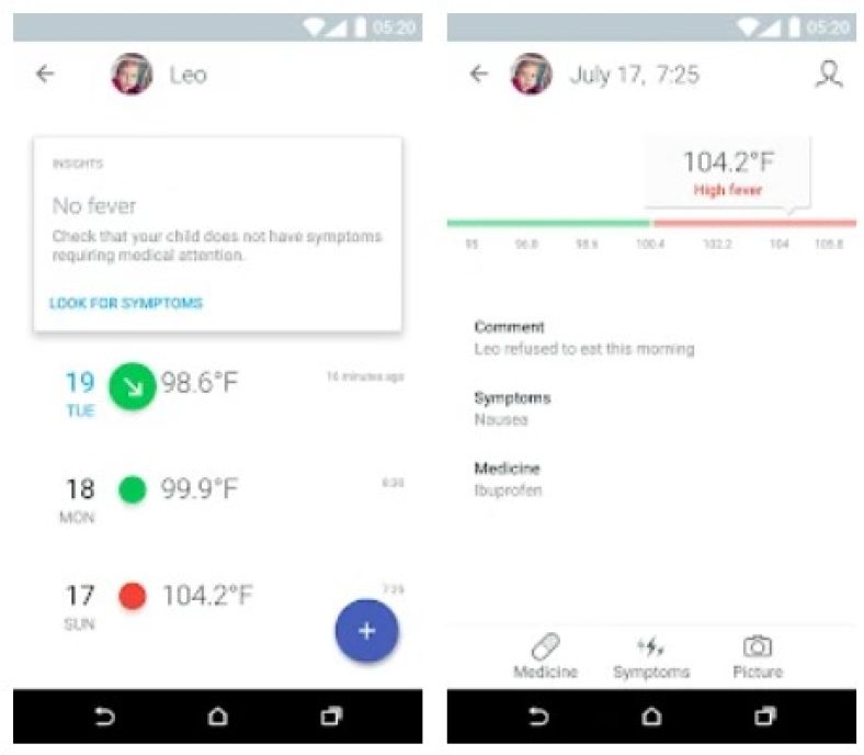 11 Free Apps to Measure Body Temperature (Android & iOS) | Free apps ...