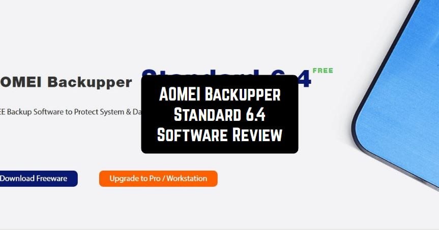 AOMEI Backupper Standard 6.4 Software Review | Freeappsforme - Free ...