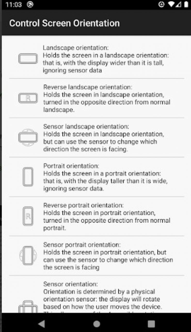 7 Best Rotation Control Apps for Android | Free apps for Android and iOS