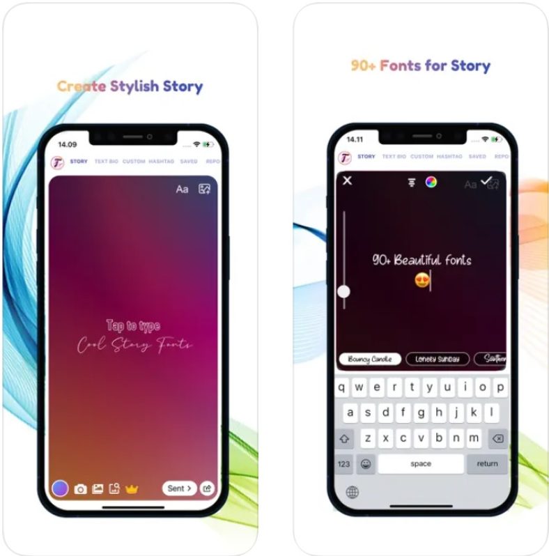 11 Free Fonts for Instagram Apps (Android & iOS) | Freeappsforme - Free ...