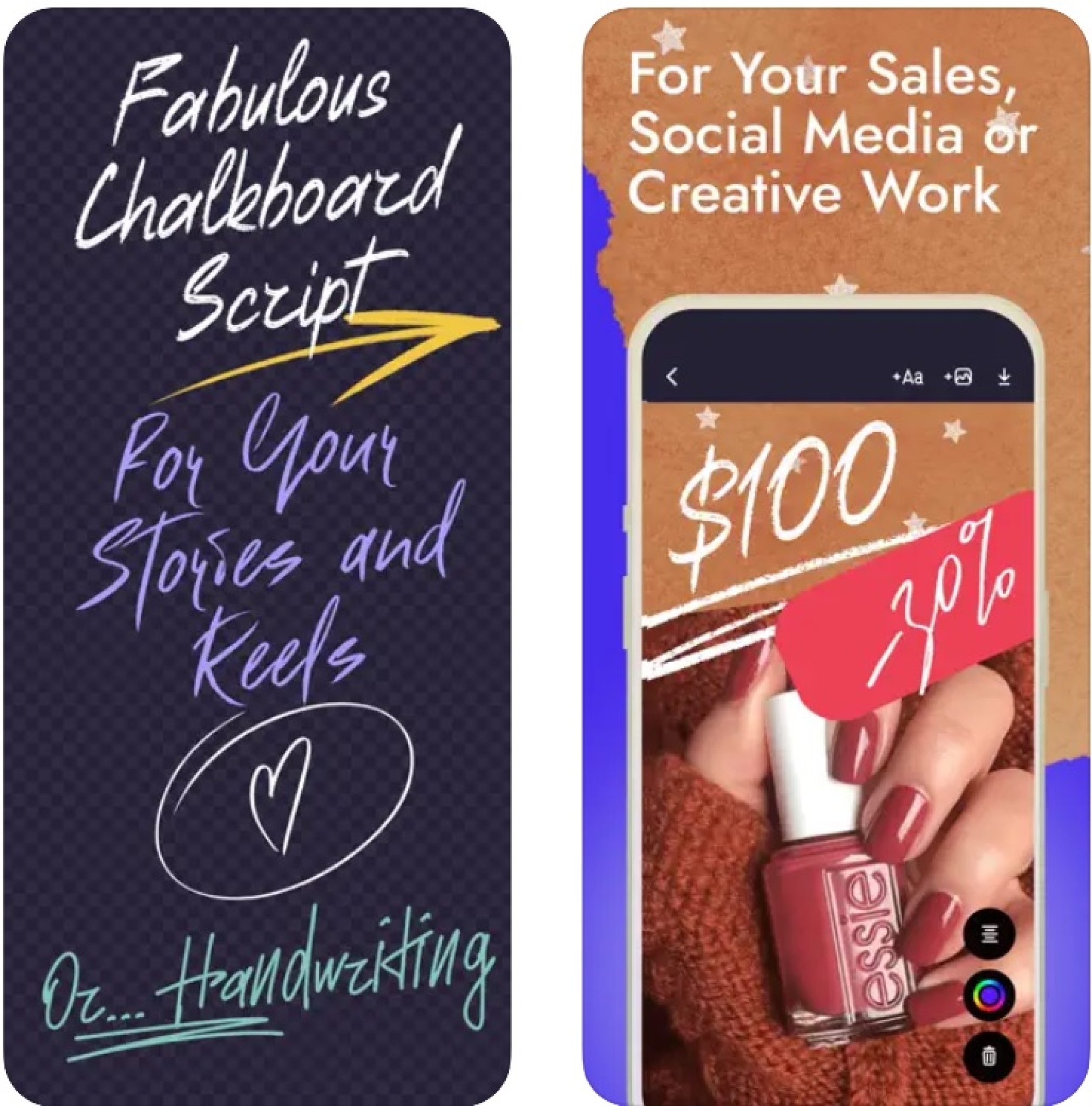 11 Free Fonts for Instagram Apps (Android & iOS) | Freeappsforme - Free ...