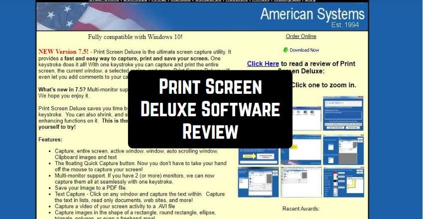 Print Screen Deluxe Software Review | Freeappsforme - Free apps for ...
