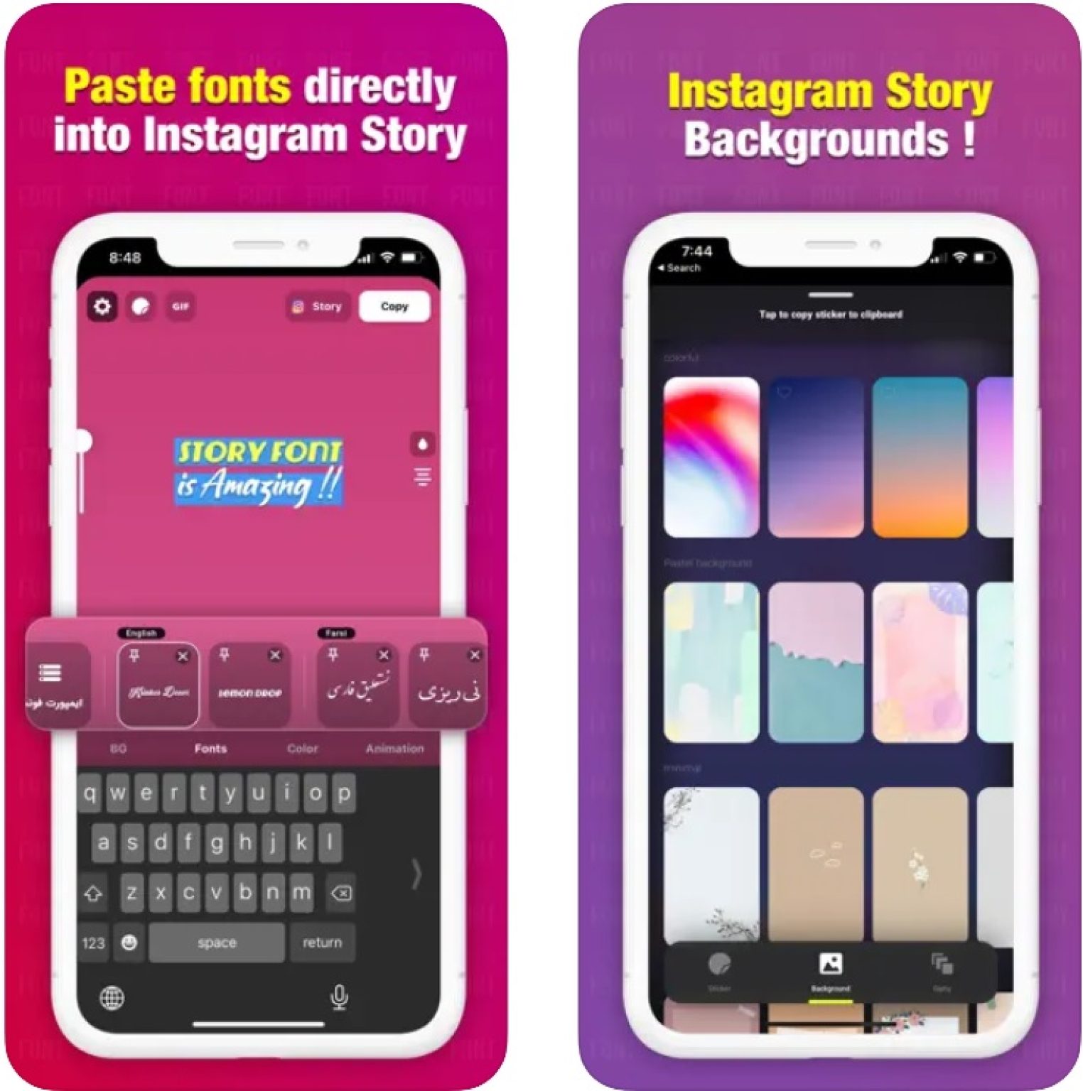 11 Free Fonts for Instagram Apps (Android & iOS) | Freeappsforme - Free ...